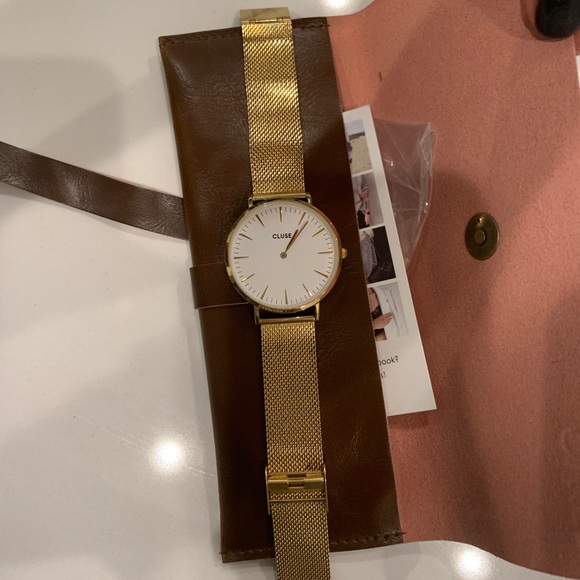 Cluse | Jewelry | Cluse Gold Watch | Poshmark